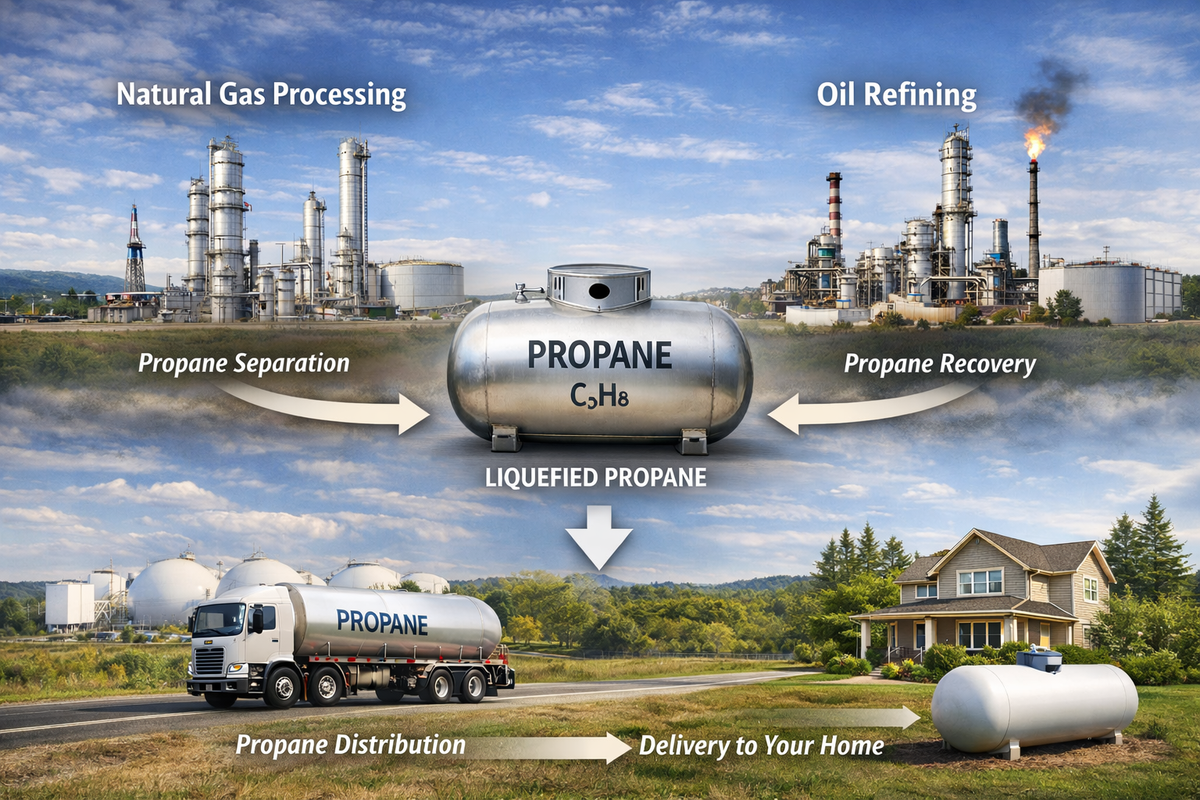 What Is Propane and How Is It Made? – Baker's Propane